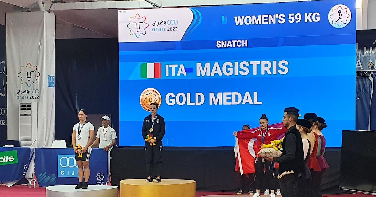 Pesi, Magistris oro e argento nello strappo a Orano - Il Giornale d'Italia