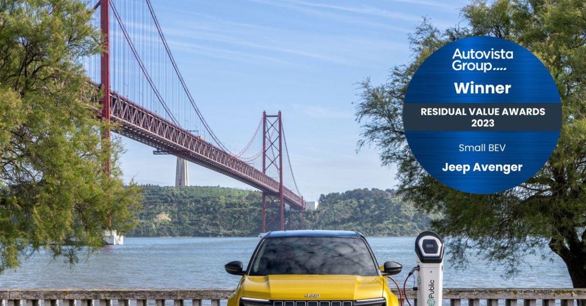 A Jeep Avenger il premio "Small Bev" di Autovista Group Residual Value ...