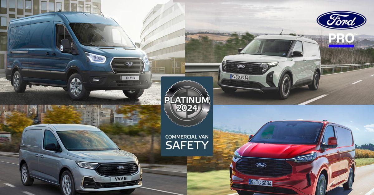 Intera gamma Ford Transit ottiene valutazione Platinum Euro NCAP - Il Giornale d'Italia