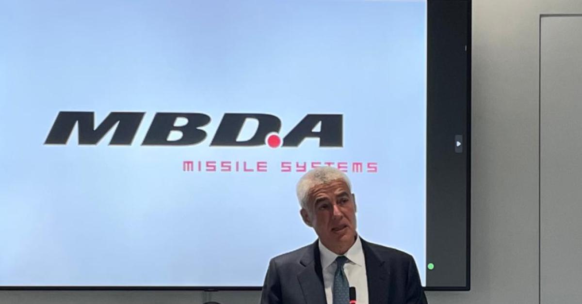 MBDA Italia, nel 2022 ricavi a €4,2 mld e portafoglio ordini a €9 mld - Il Giornale d'Italia