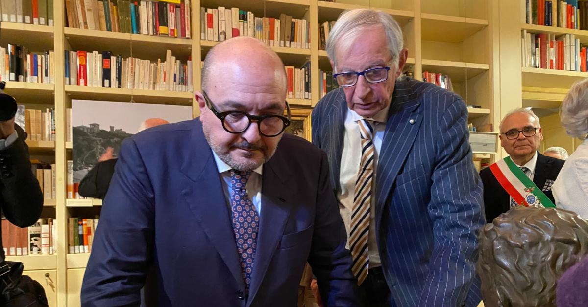 Giovanni Spadolini, inaugurata dal Ministro della Cultura Sangiuliano ...