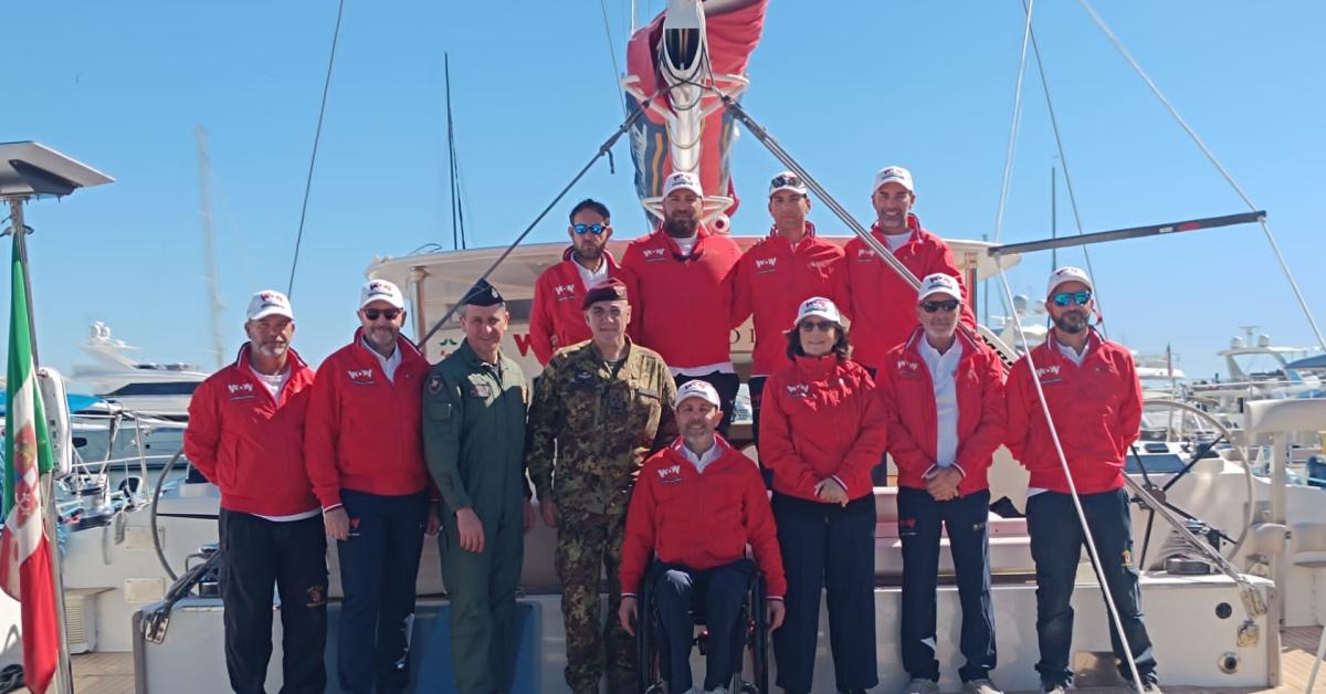 A Miami la Senatrice Rauti accoglie il catamarano inclusivo "Lo Spirito ...