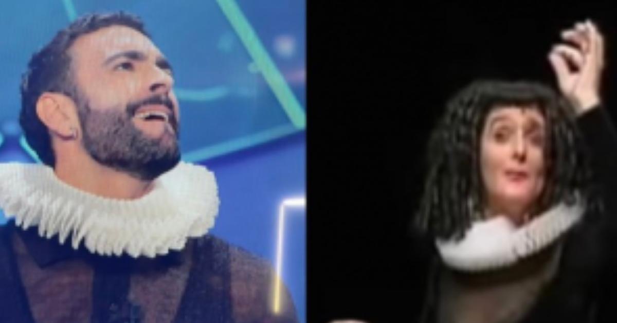 Sanremo hot: E lo sguardo languido di Mahmood a Mengoni con Amadeus ...