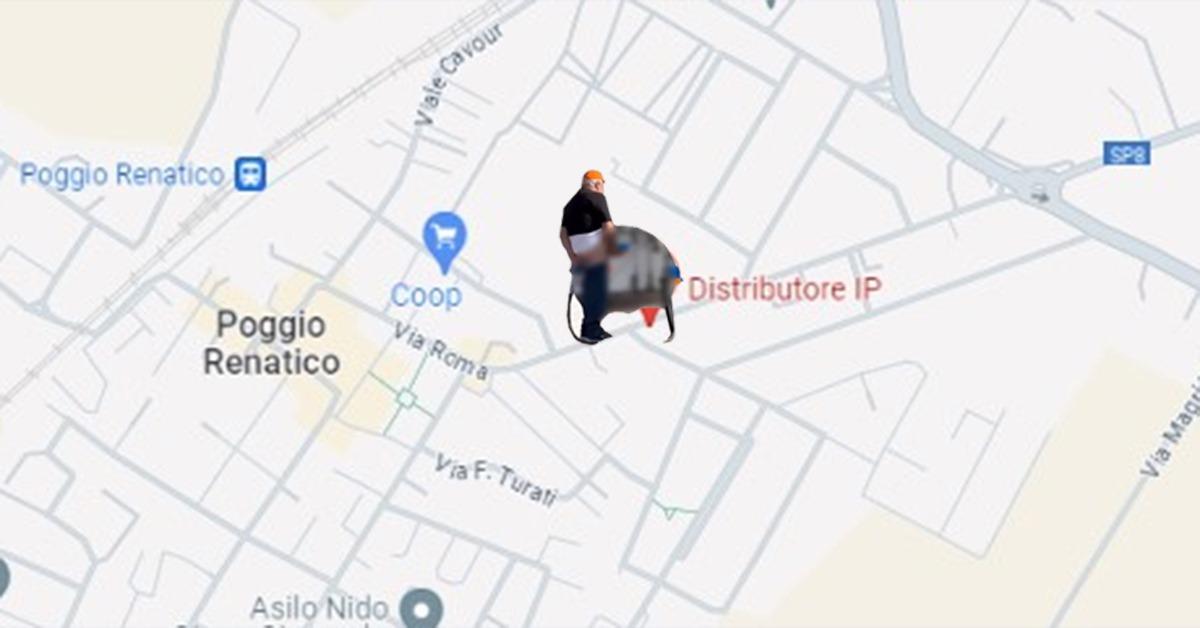 Anziano con la pompa di benzina nel sedere, qual è il distributore IP ...