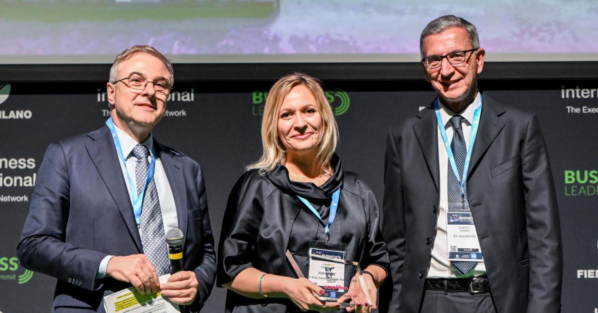 Amplifon premiata ai Risk Transformation Awards di EY; a rappresentare ...