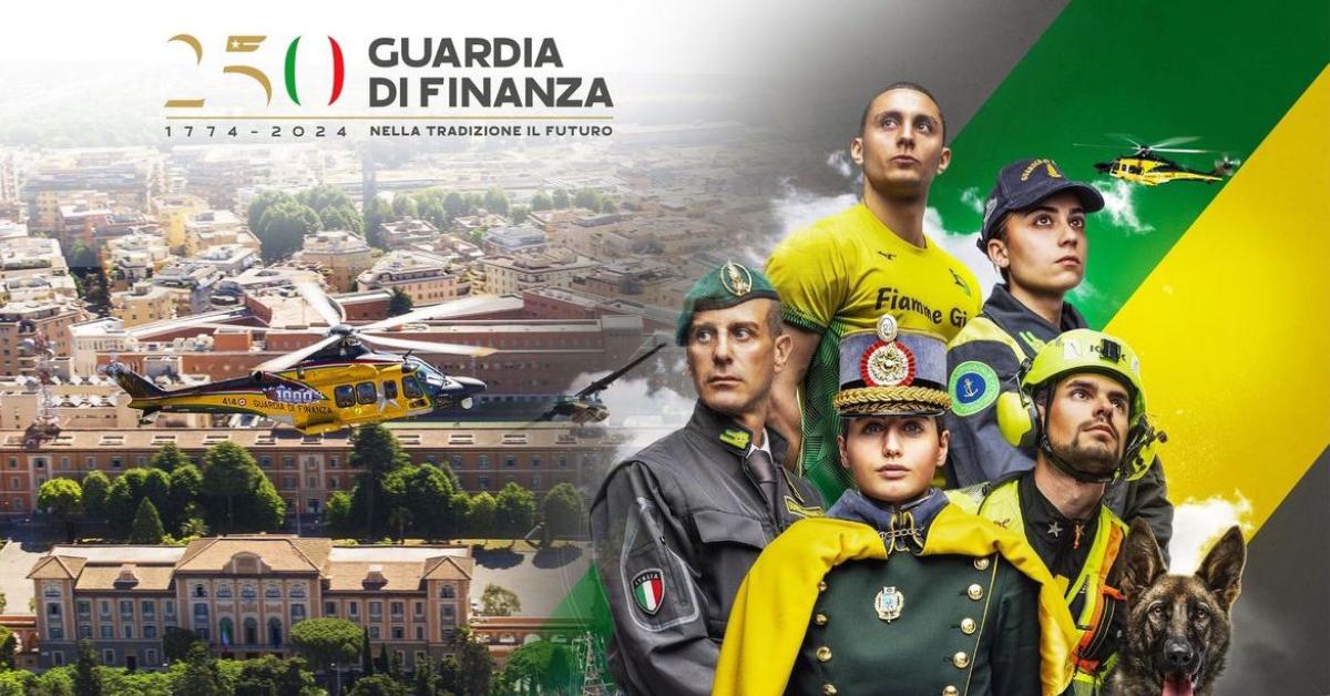 250 ANNIVERSARIO DI FONDAZIONE DELLA GUARDIA DI FINANZA ROMA 22-24 GIUGNO 2024