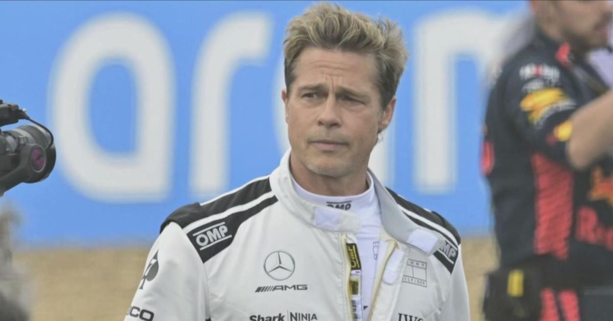 Brad Pitt all' autodromo di Monza per girare alcune scene del nuovo ...