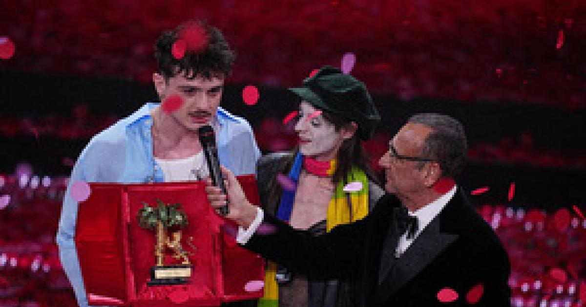 Olly vincitore di Sanremo 2025, Marcella Bella ultima, fischi per l'esclusione di Achille Lauro ...