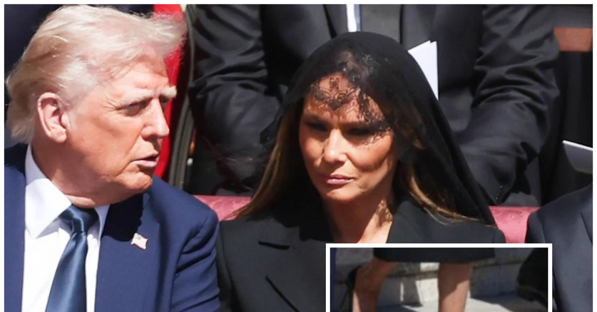 Donald in abito blu acceso, Melania impeccabile in tacco 12, Zelensky ...