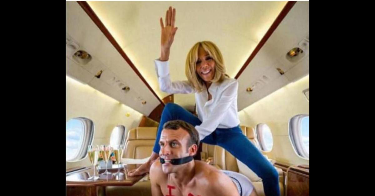 Schiaffo a Macron, MEME: dai giochi erotici in cui Brigitte picchia il marito a gattoni a lui ...