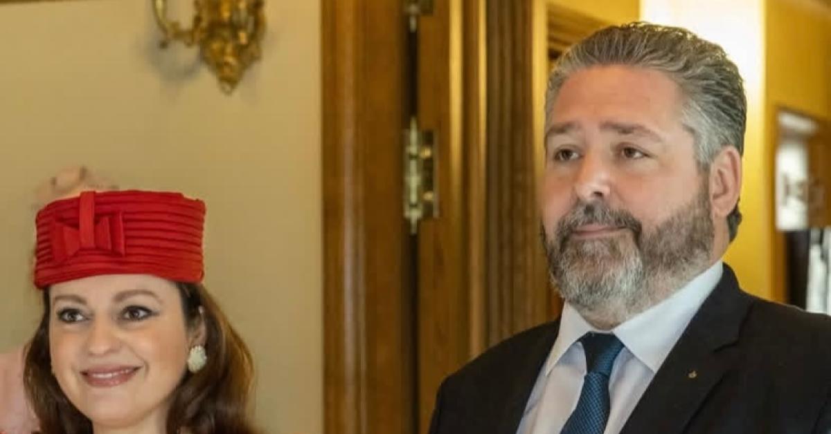 Una piccola principessa è nata. La coppia imperiale russa George e ...