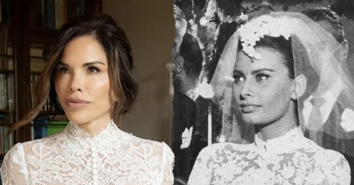 Lauren Sanchez, l'abito da sposa a sirena firmato Dolce & Gabbana è ...