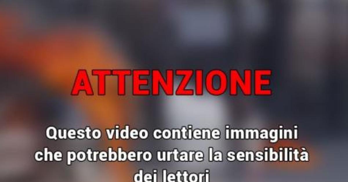Orio al Serio, il VIDEO choc della morte di Andrea Russo, prima fugge ...