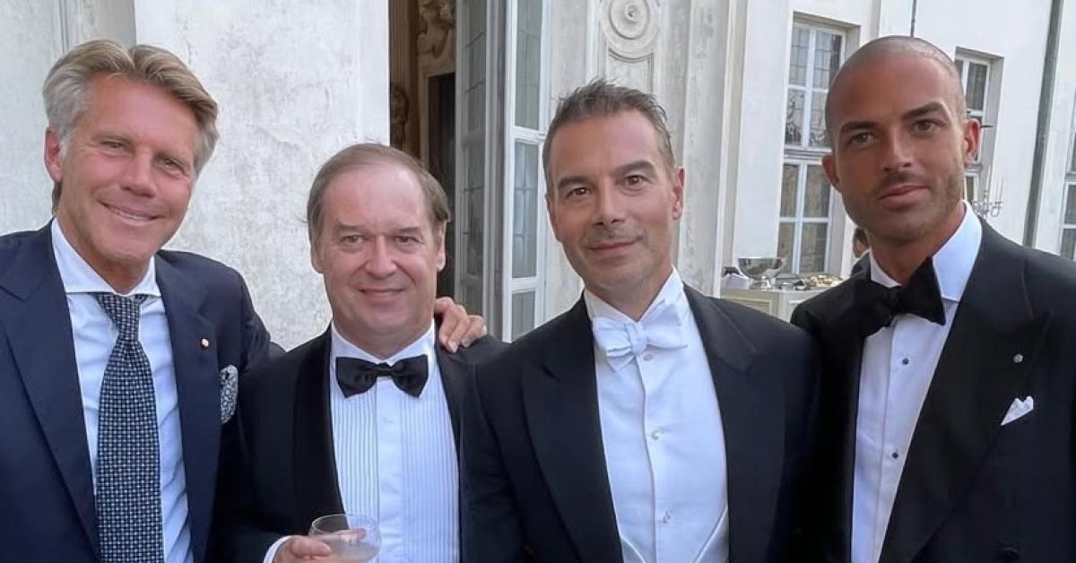 Emanuele Filiberto di Savoia ospite d’onore del matrimonio tra Filippo Bruno di Tornaforte e l ...