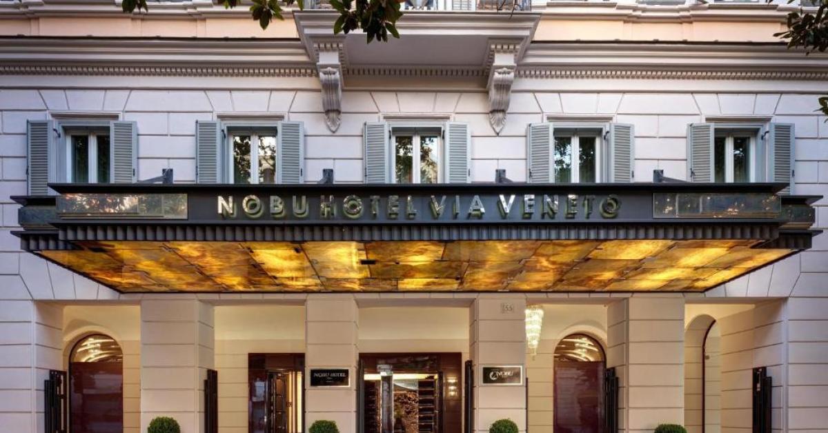 Roma, apre oggi in via Veneto a Roma il lussuoso hotel Nobu dopo una ...