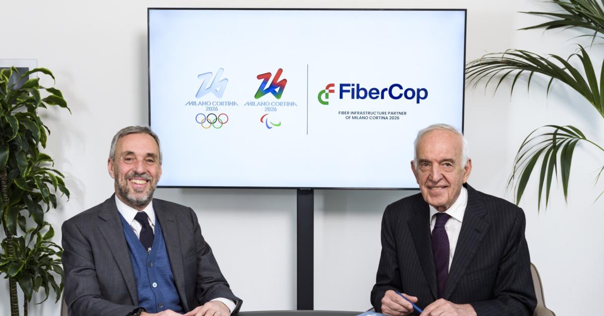 FiberCop diventa Fiber Infrastructure Partner di Milano Cortina 2026 ...