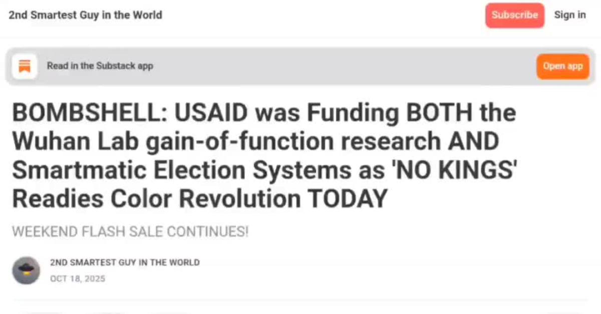 COVID, USAID, Wuhan, Election Fraud: A Controversial Theory Exposed ...