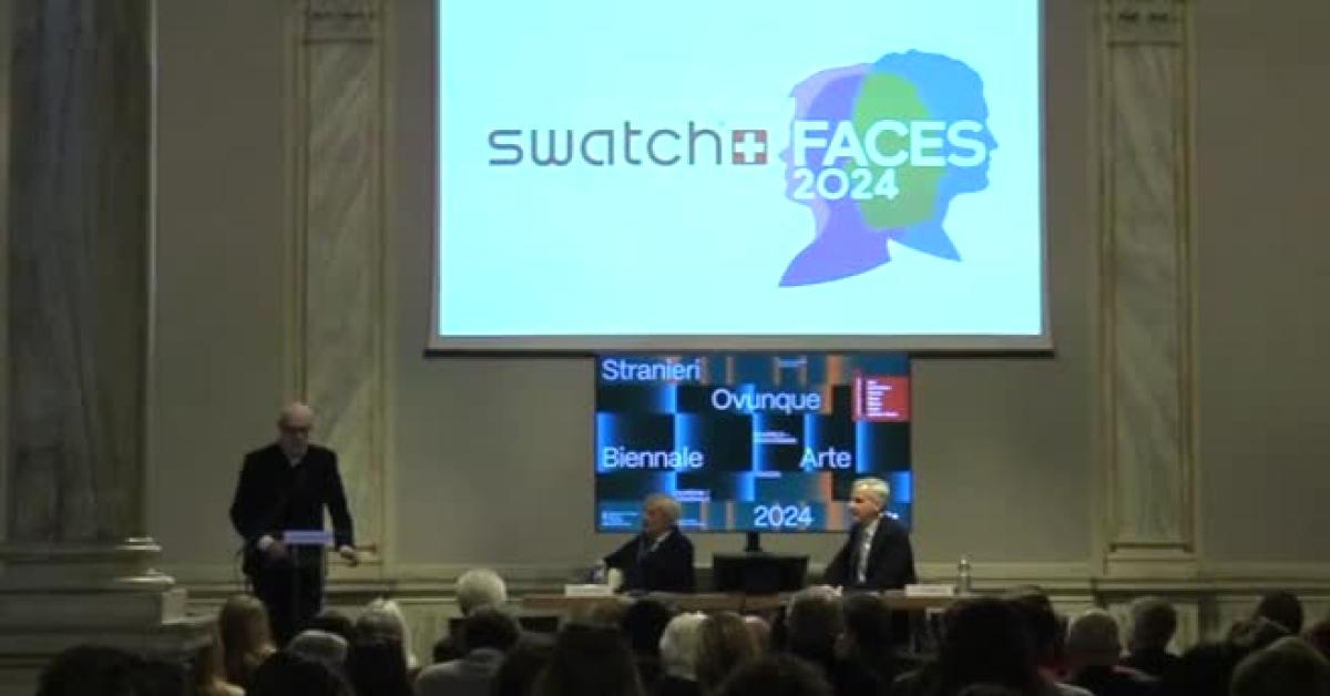 Swatch alla Biennale Arte: Carlo Giordanetti racconta Faces 2024 - Il ...