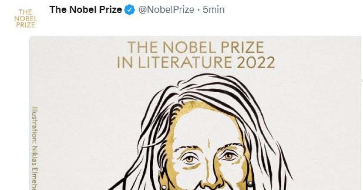 Nobel per la Letteratura 2022 ad Annie Ernaux - Il Giornale d'Italia