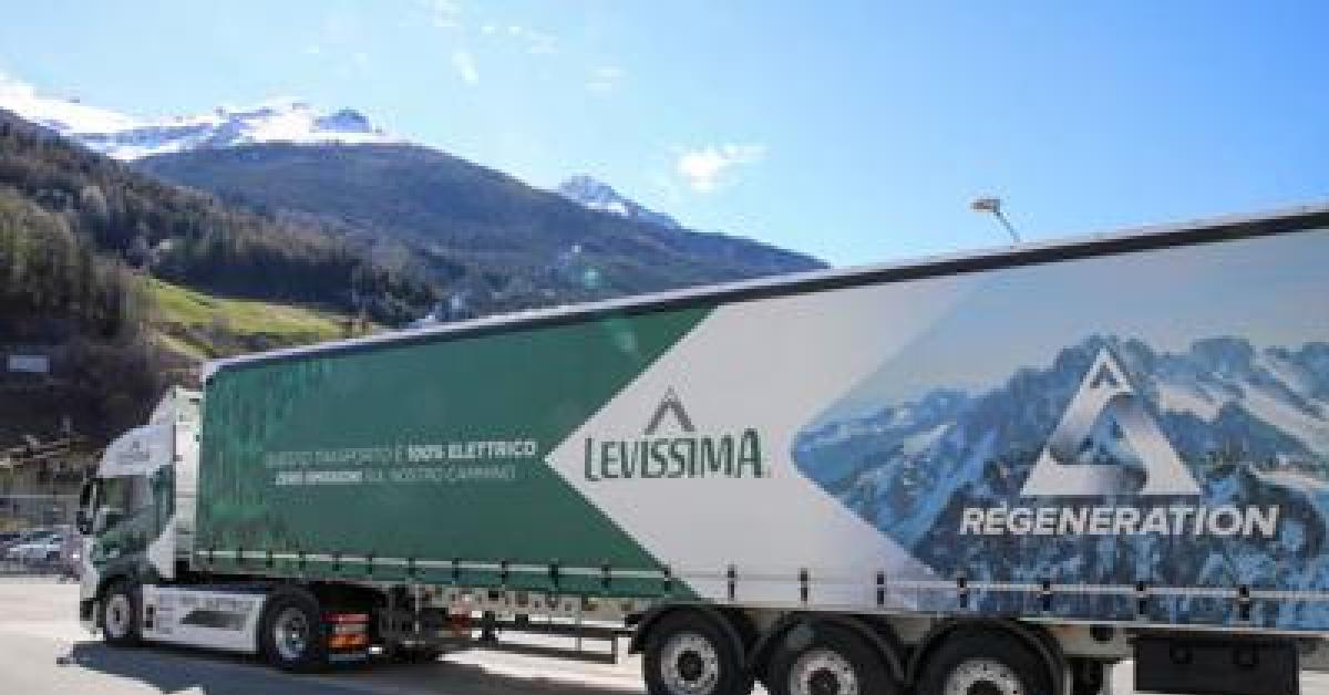 Levissima, inaugurato primo truck elettrico per distribuzione acqua ...