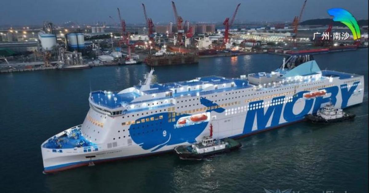 Trasporti, la Moby Fantasy lascia gli ormeggi dalla Cina alla volta ...