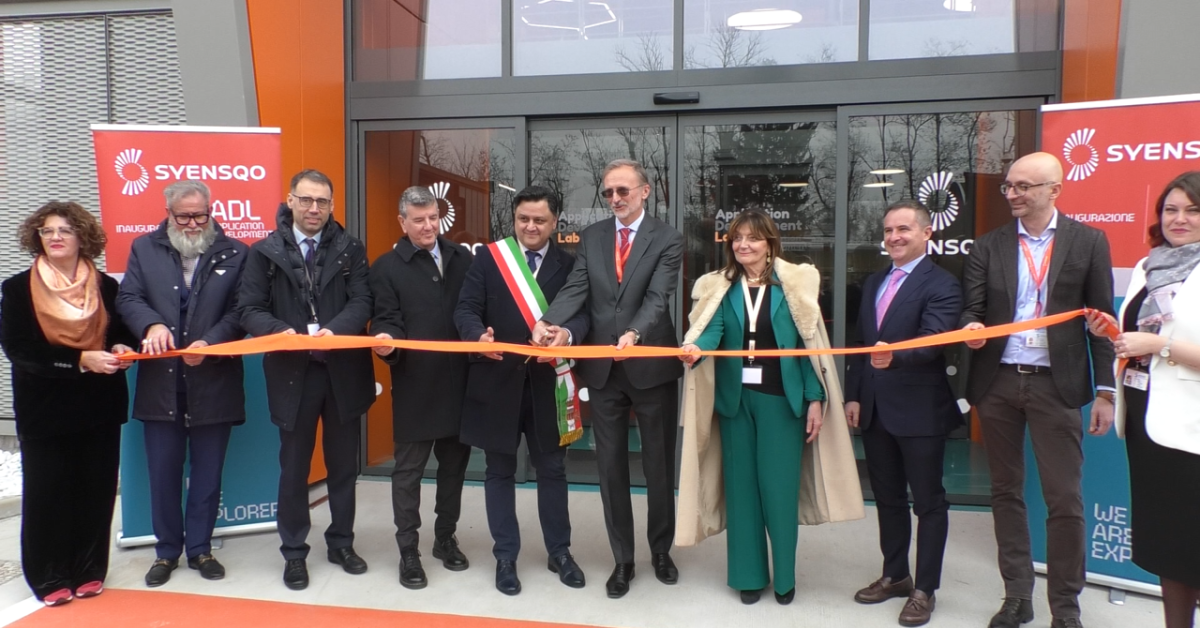 Inaugurati da Syensqo innovativi Application Development Labs a Bollate ...