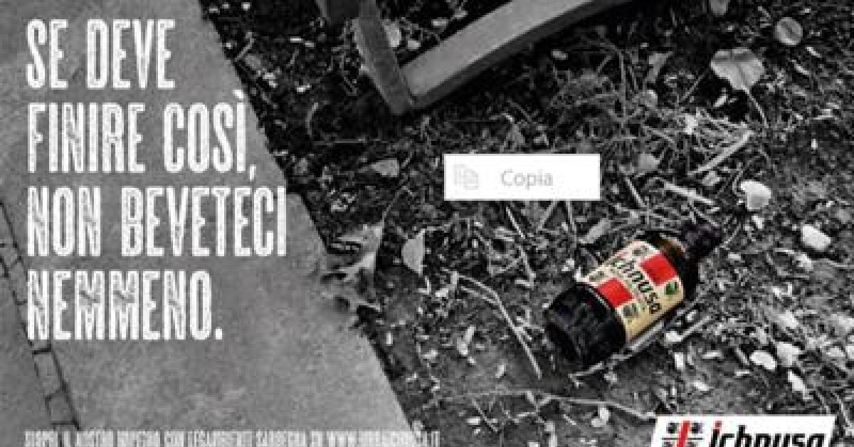 Sostenibilità, spot Ichnusa contro chi sporca e per dire no all ...