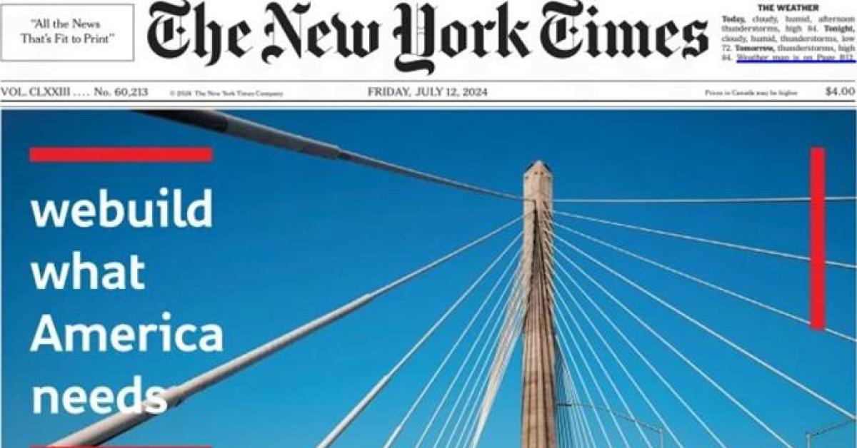 Webuild, Pietro Salini: "Nuovo ponte Baltimora sia simbolo di sicurezza ...