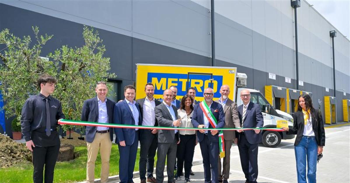 Metro Italia, inaugurato a Pontedera terzo deposito dedicato a consegne ...