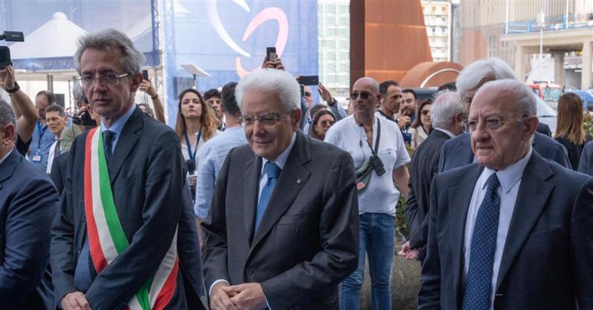 Mattarella visita stand Stati generali della prevenzione a Napoli - Il ...