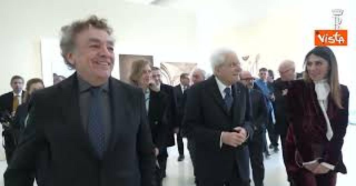 Mattarella all'inaugurazione delle Sale espositive della Gran Galleria della Reggia di Caserta ...