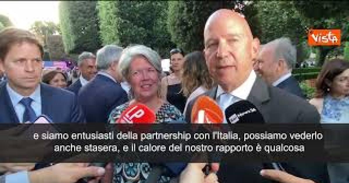 L'Ambasciatore Usa a Roma Markell: "Orgogliosi della partnership con l ...