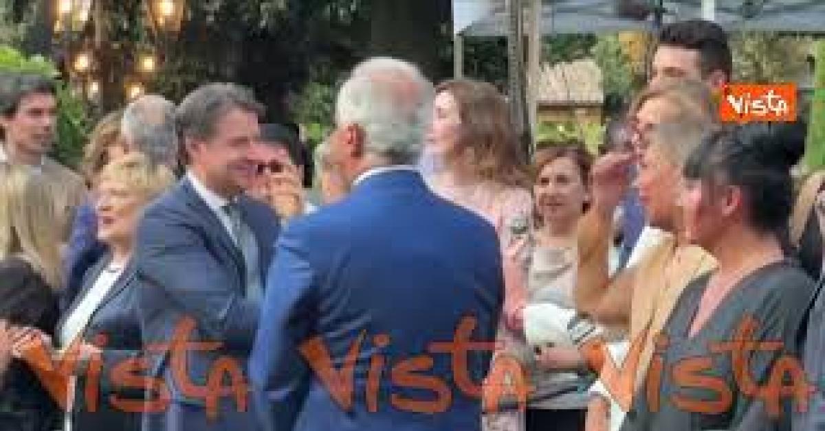4 Luglio, Conte a Villa Taverna, l'Ambasciata Usa a Roma, per la festa ...