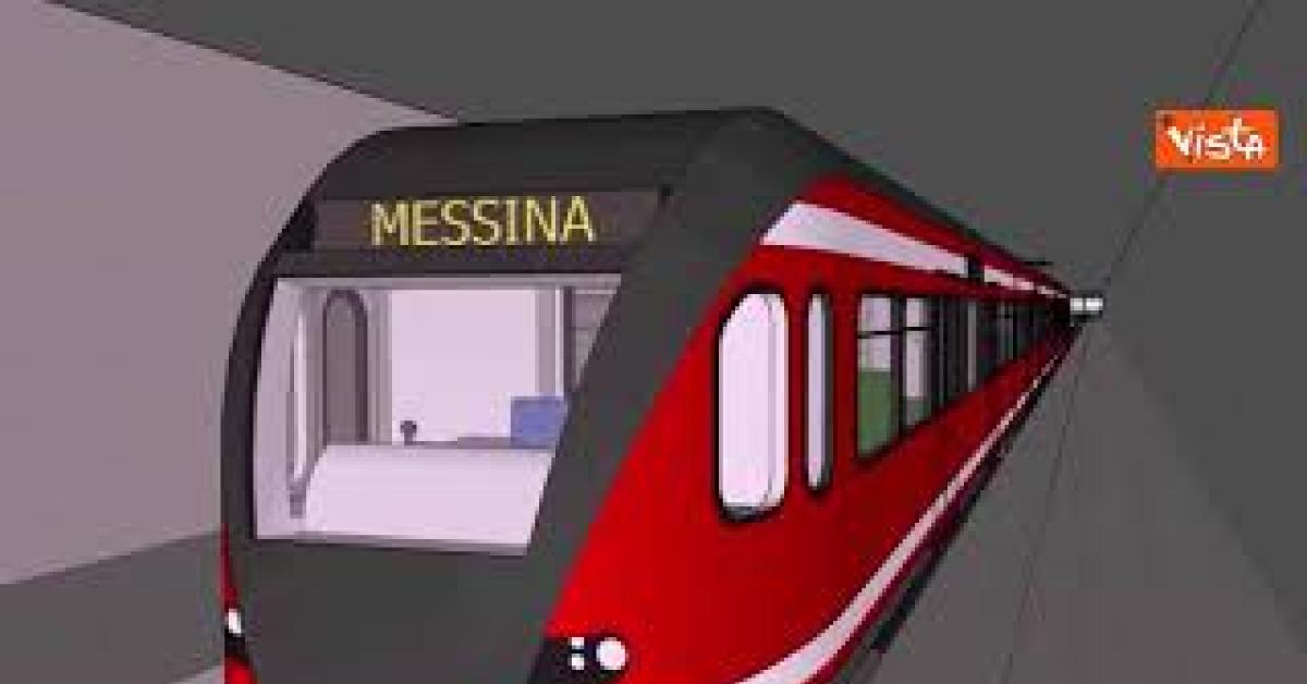 Stretto di Messina, ecco il progetto del tunnel presentato alla Camera ...