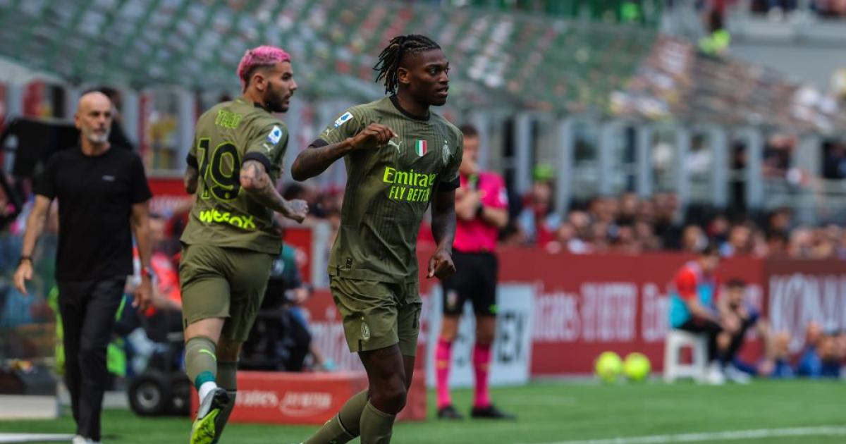 Milan, elongazione all'adduttore della coscia destra per Leao - Il ...