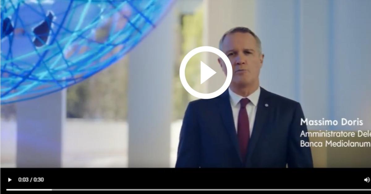 Banca Mediolanum, al via il nuovo spot con protagonista l'ad Massimo Doris - Il Giornale d'Italia