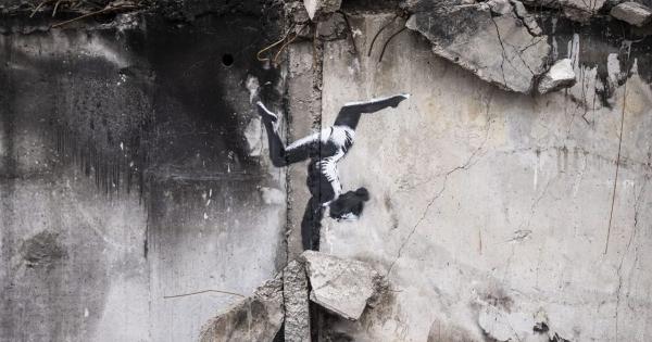 Bansky in Ucraina, cinque le opere lasciate vicino Kiev - Il Giornale d ...