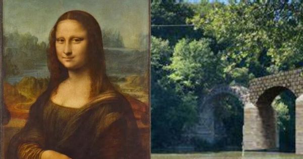 Gioconda, scoperto il misterioso paesaggio alle spalle, si tratta del Ponte Romito di Laterina ...