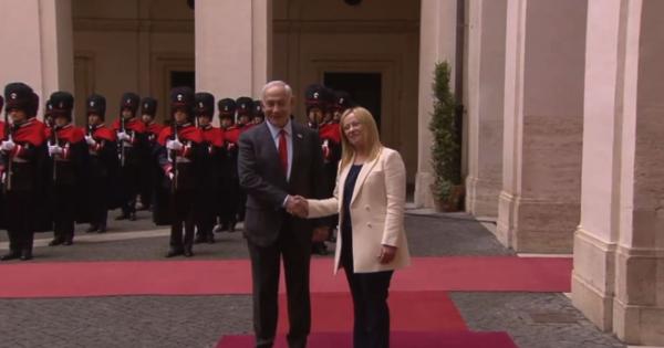 Meloni riceve a Palazzo Chigi il premier d'Israele Netanyahu - Il Giornale d'Italia