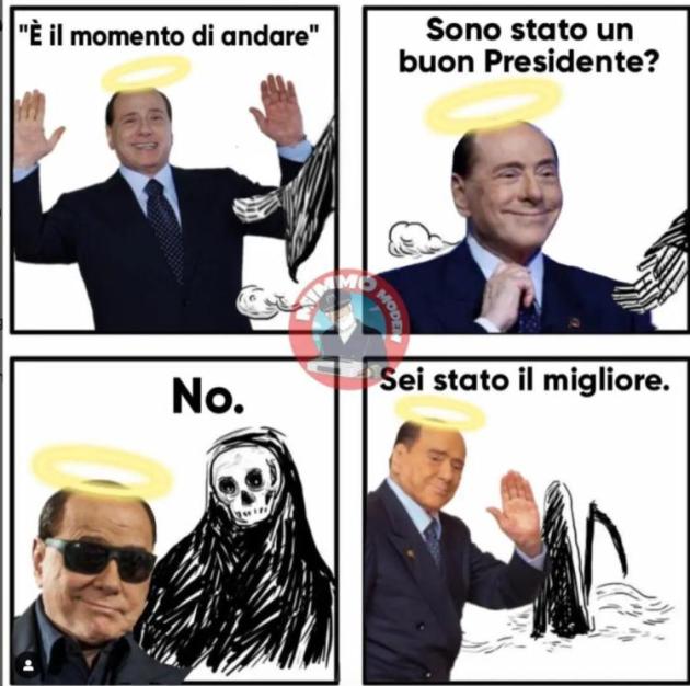 Silvio Berlusconi è morto, i meme e l'ironia del web sull'ex premier ...