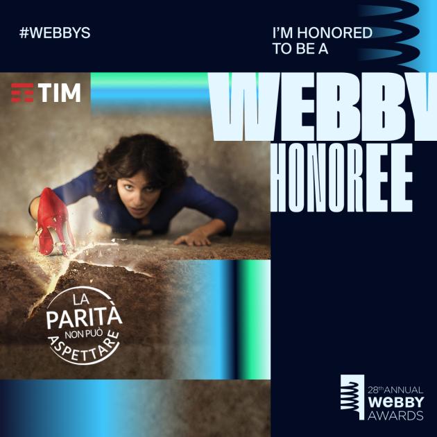 Tim si aggiudica un Honoree ai Webby Awards 2024 per la campagna "La ...