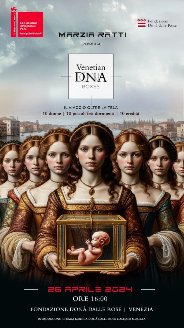 “VENETIAN DoNnA BOXES” a cura di Alessio Musella 26 aprile – 3 maggio 2024 - Il Giornale d'Italia
