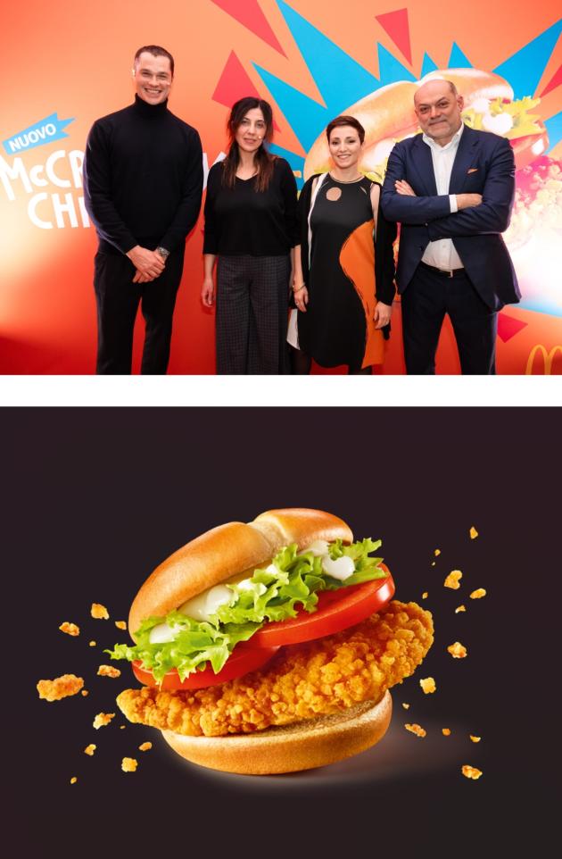 McDonald's, lanciato il nuovo McCrunchy Chicken e presentati i ...
