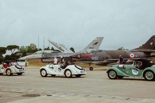 1000 Miglia, al via la 2/a tappa, al comando Fontanella-Covelli su ...